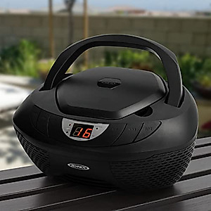 JENSEN CD-475 Portable Stereo CD Player with AM/FM Radio