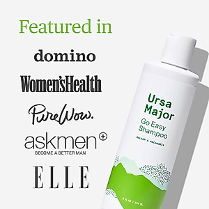 Ursa Major Natural Shampoo | Sulfate-Free, Vegan, Cruelty-Free, Non-toxic | Formulated for Men & Women and All Hair Types | 8 ounces