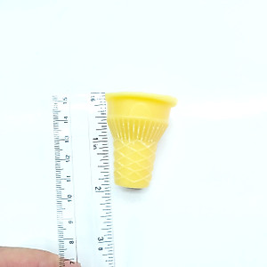 Ice cream cone mold mini cone model B Silicone Mold Wax mold Resin mold Soap mold Realistic Flexible mold (Only Cone mold)