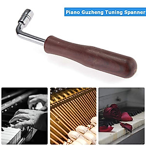 2 Pcs Piano Tuning Wrench, L-shape Piano Tuner Spanner Piano Square Wrench Piano Tuner Spanner Tool