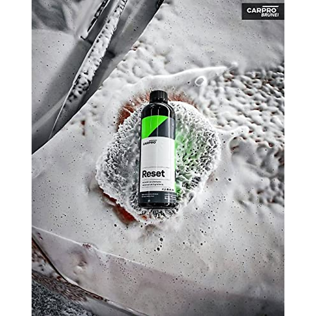 CARPRO Wash Box - 5 Products Including: Elixir, Reset, Microfiber Wash Mitt, DHydrate Drying Towel & 2 Face No Lint Towel - Everything to Wash Your Car All Season Long, 16 Treatments