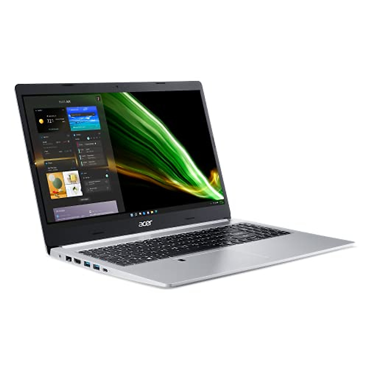Acer Aspire 5 A515-46-R3CZ Slim Laptop | 15.6" Full HD IPS | AMD Ryzen 7 3700U Quad-Core Mobile Processor | 8GB DDR4 | 256GB NVMe SSD | WiFi 6 | Backlit KB | Fingerprint Reader | Windows 11 Home