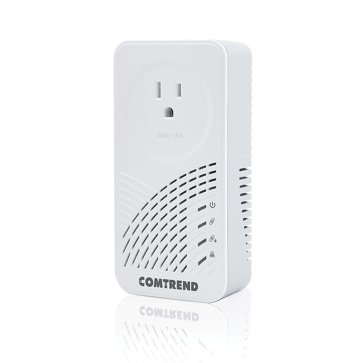 Comtrend G.hn Powerline Adapter with Pass-Through Outlet I Single Device (PG-9182PT)