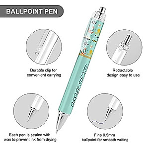 Personalized Custom Cute Anchor Octopus Fish Pens with Stylus Tip, Customized Engraving Ballpoint Pens with Name Massage Text Logo, Gift Ideas for School Office Business Birthday Graduation Anniversar