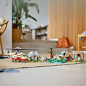 LEGO City Wildlife Rescue Operation 60302 Building Kit; Creative Toy; Best Gifts for Kids; New 2021 (525 Pieces)