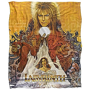 Labyrinth Crystal Ball Officially Licensed Silky Touch Super Soft Throw Blanket 50" x 60"