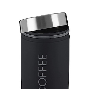 Premier Housewares Coffee Canister - Black