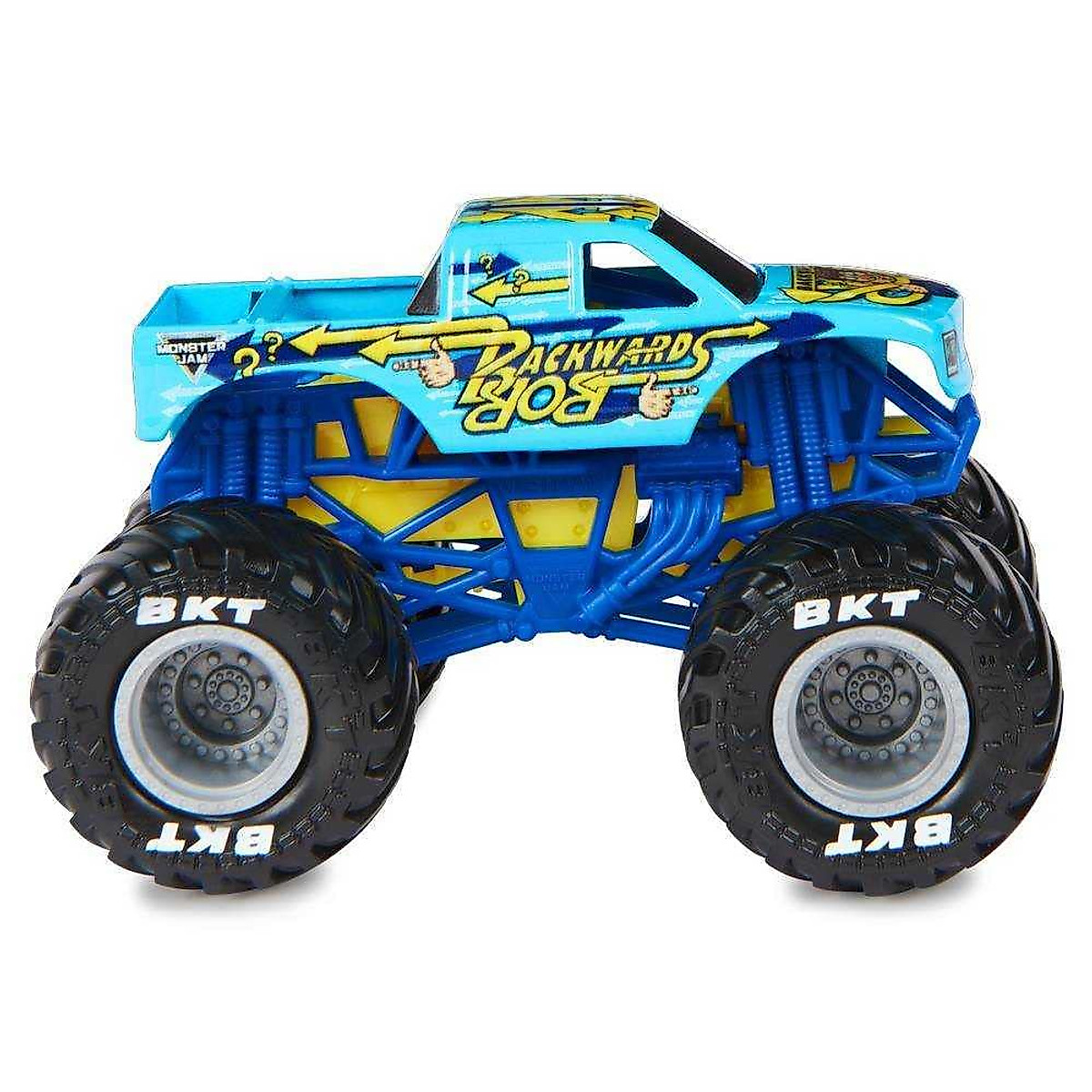 Monster Jam 2023 Spin Master 1:64 Diecast Truck Series 28 Retro Rebels Backwards Bob