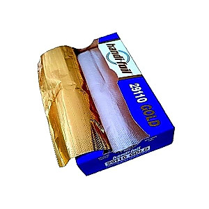 Handi-Foil 9" x 10.75" Gold Interfolded Aluminum Foil Pop-Up Sheets 200/PK (Pack of 200)