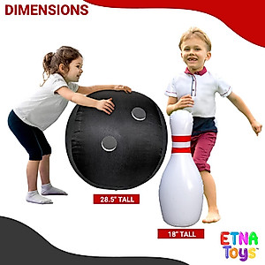 Etna Giant Inflatable Bowling Set