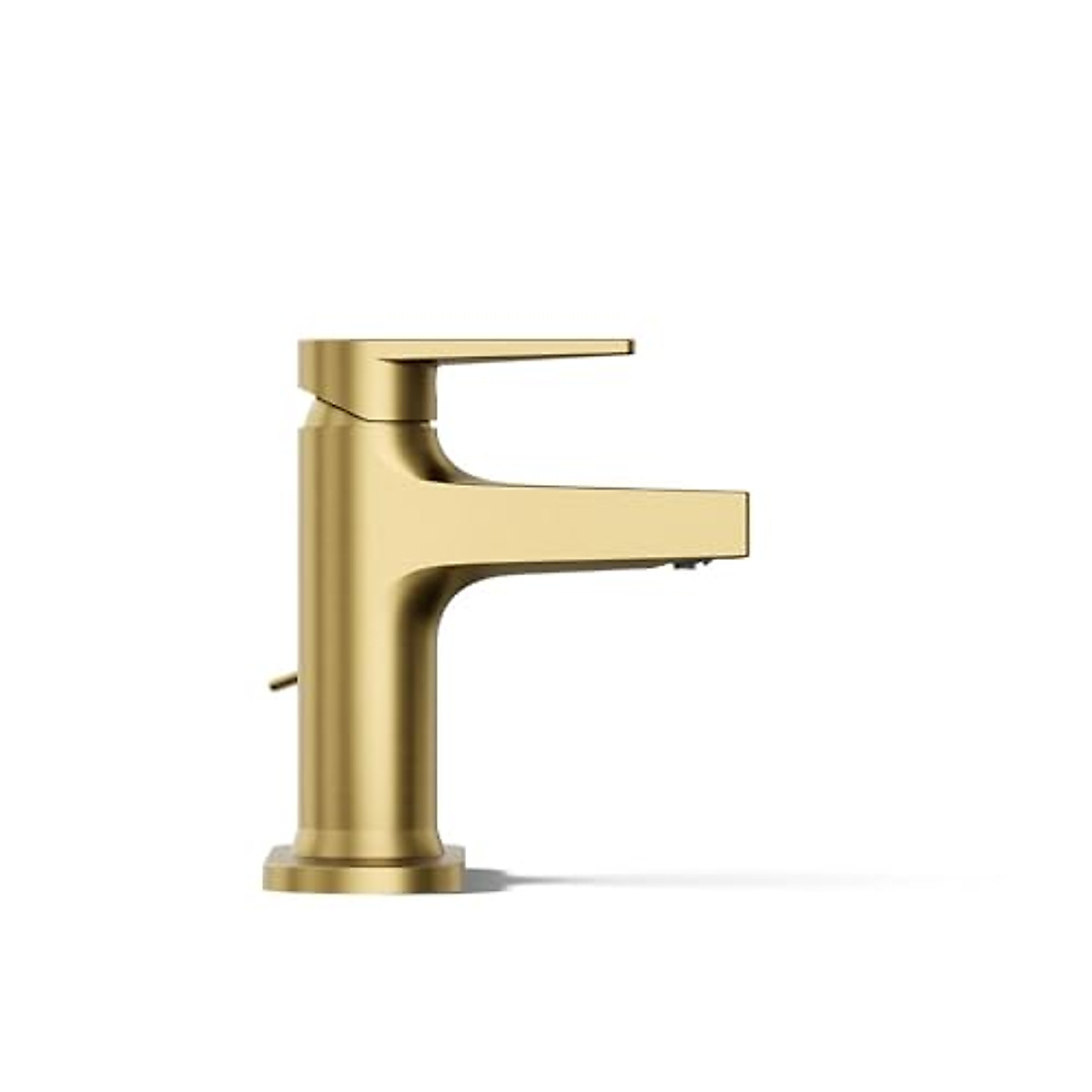 KOHLER Taut Single-Handle Bathroom Sink Faucet with Escutcheon