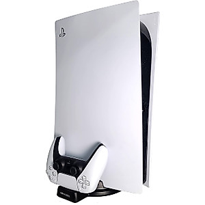 Hawksbill PS5 2 in 1 Console stand and Dual charging station, DualSense, Fast Charging for Playstation 5 Controllers
