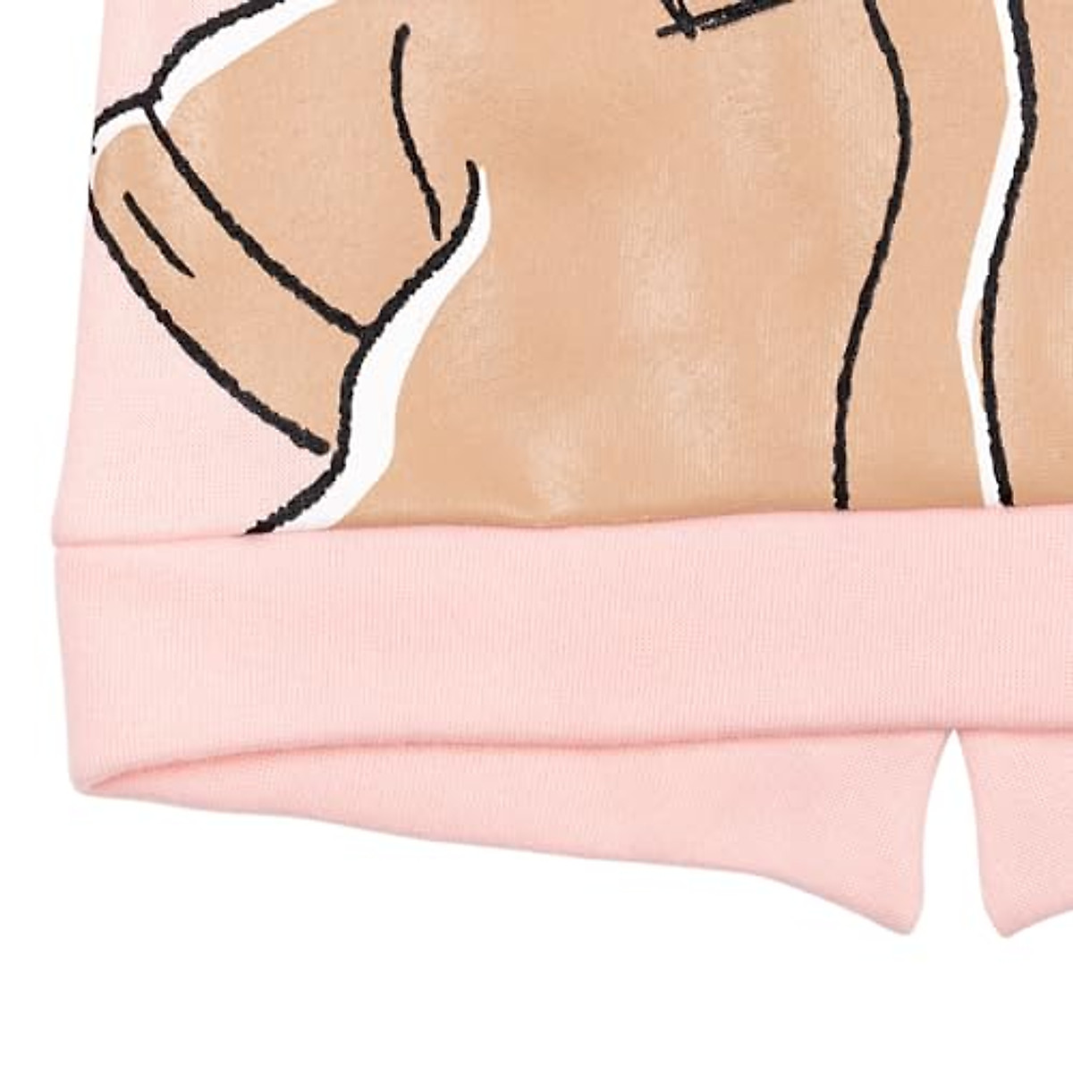 STAR WARS The Mandalorian Baby Yoda Little Girls Pullover Sweatshirt & Pants Pink 7-8