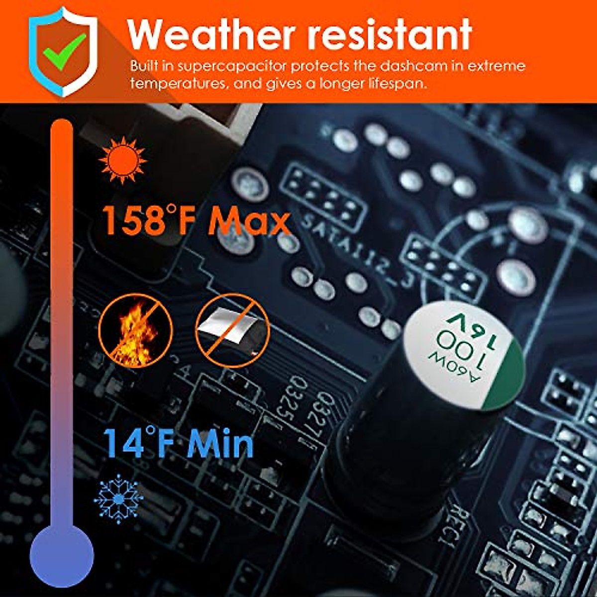 Vantrue N4 3 Channel 4K Dash Cam, 4K+1080P Front and Rear, 1440P+1440P Front and Inside, 1440P+1440P+1080P Three Way Triple Car Camera, IR Night Vision, 24hr Parking Mode, Capacitor, Support 256GB Max