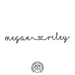 ROCC RUSTED ORANGE CRAFTWORKS CO. I Heart You 36" Wedding Decorations for Reception Personalized Metal Name Sign Wedding Reception Decorations Mr and Mrs Sign Wedding Present Personalized Metal Signs