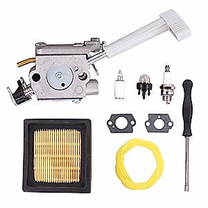 ApplianPar Carburetor Air Filter Kit for Ryobi RY08420 RY08420A Backpack Leaf Blower Carb Fuel Filter Spark Plug Replaces 308054079