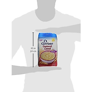 Gerber Baby Cereal, Oatmeal, 16 Ounce