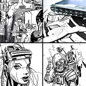 MOLOTOW Blackliner Pen Complete Set, 11 Pens, 1 Set Each (200.485)