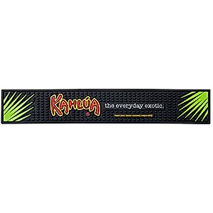 Kahlua Liquor Long Bar Mat Spill Mat Rail Drip Mat