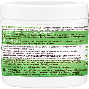 Palmers Coconut Oil Moisture Gro Hairdress Jar 5.25 Ounce (155ml) (Value Pack of 3))