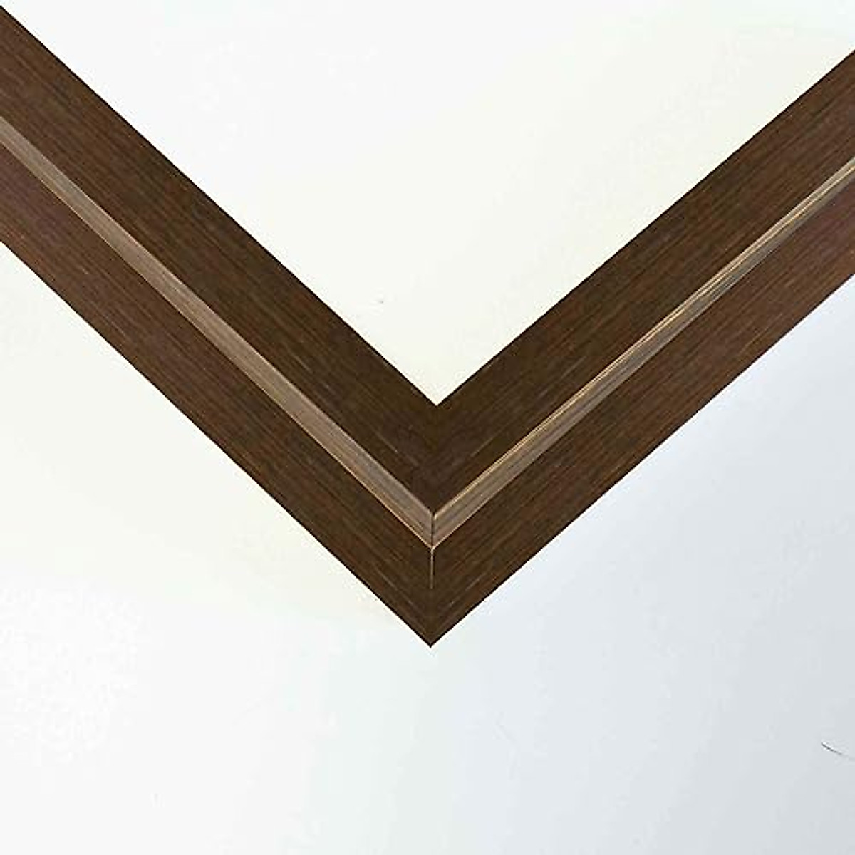 14x22 Frame Gold Solid Wood Picture Frame Width 0.75 Inches | Interior Frame Depth 0.75 Inches | Atticus Contemporary Photo Frame Complete with UV Acrylic, Foam Board Backing & Hanging Hardware