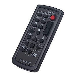 RMT-DSLR2 Replaced Remote fit for Sony Interchangeable Lens Digital Camera A6400 A9 A7RIII A7III A7RII A7SII A7II A7RM3 A7M3 A7RM2 A7SM2 A7M2 A7R A7S A7 A6500 A6300 A6000 NEX-7 6 5 A99 ILCE-7M3