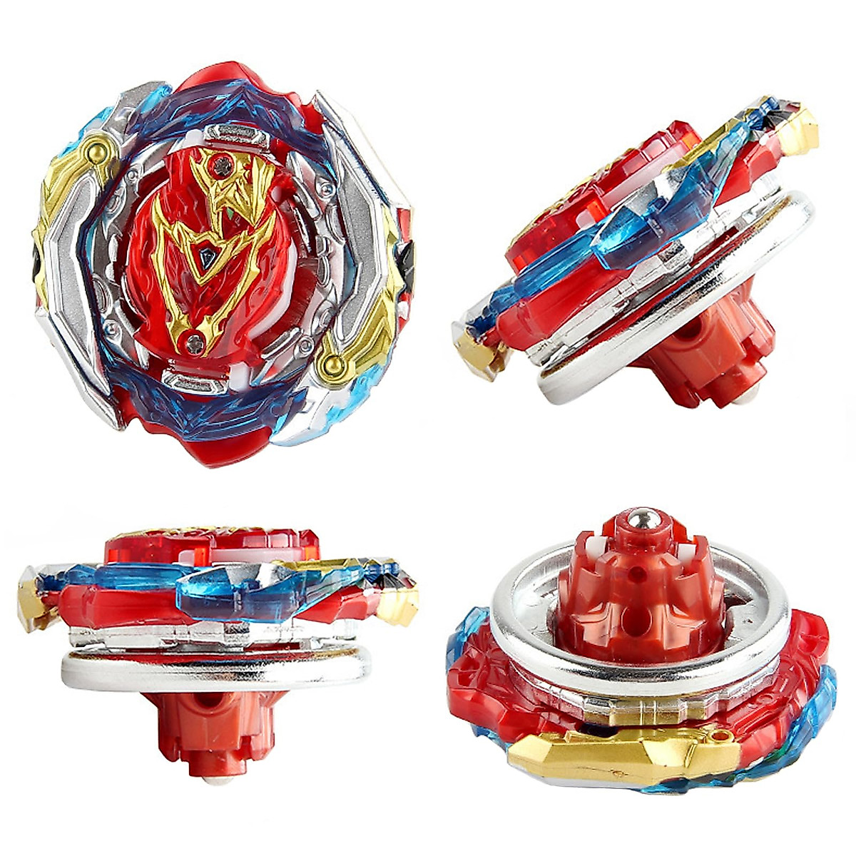 Battling Tops Burst Battle B-201 Gyro Toy Set with B-184 and B-200 Left & Right Launchers