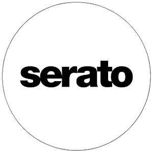 Serato DJ Slipmat (OSA-SM-WHT-BR) , White