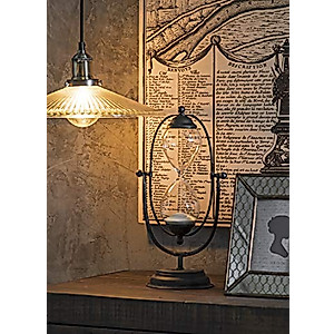 Decorative Metal & Glass Thirty Minute Hourglass
