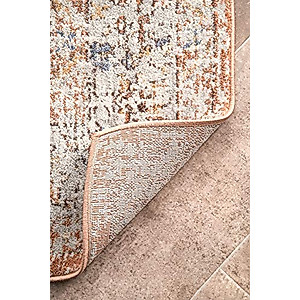 nuLOOM Vintage Kate Medallion Area Rug, 8 ft x 10 ft, Beige