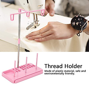 3 Spool Stand Holder Multifunction Embroidery Thread Quilting Rack Sew Quilting for Home Sewing Machine