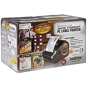 Brother QL-1050 Wide Format PC Label Printer