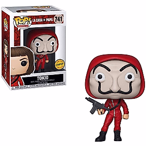 Funko Money Heist: La Casa De Papel - Tokio Limited Edition Chase Pop! Vinyl Figure (Includes Compatible Pop Box Protector Case)