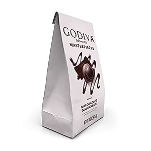 Godiva Chocolatier Masterpieces Dark Chocolate Ganache Hearts Gift Box, Set of 4