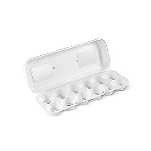 Bakelicious, 6.5 x 17.5 x 5 inches, White Cupcake Carton