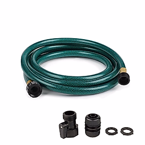 Garden Hose Leakproof for Gardener: 1/2” PVC Water Hoses with GHT Fittings - 10 FT No Kink and Flexible for Outdoor