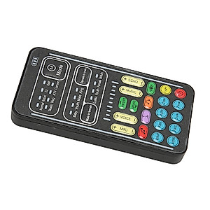 Voice Changer, Portable Voice Modulator Handheld Sound Card withSound Multifunctional Effects Machine for , for PS5, for ONE, for Switch, PC and for PUGB Gaming