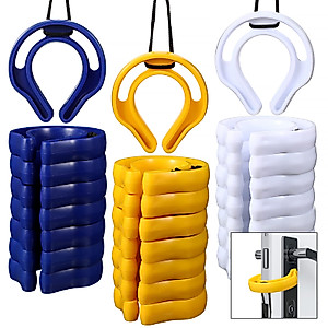Kigley 24 Pcs First Responder Door Stop Jam with Ropes Law Enforcement Gear Tactical Door Jammer Wedge for Police Firefighter Emergency Medical Services Home Use Keep Doors from Closing (Mix Color)