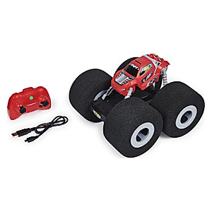 Air Hogs Super Soft, Stunt Shot Indoor Remote Control Stunt Vehicle with Soft Wheels, for Kids Aged 5 and up