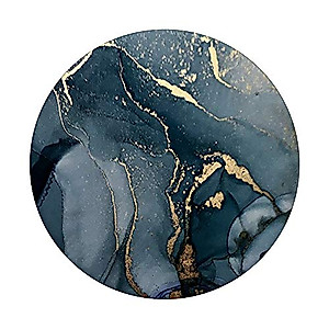 Elegant Turquoise Blue & Aqua Ocean Pattern PopSockets PopGrip: Swappable Grip for Phones & Tablets