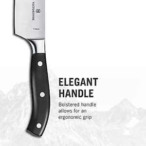 Victorinox 7.7243.3 Forged 3-Piece Chef's Knife Set, 8 Inch, Black