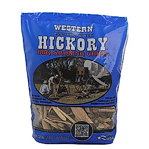 Western BBQ Smoking Wood Chips Variety Pack Bundle (4) Apple, Hickory, Mesquite and Pecan Flavors