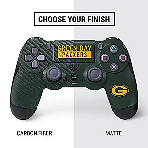 Skinit Decal Gaming Skin Compatible with PS4 Controller - Officially Licensed NFL Green Bay Packers Green Performance Series Design