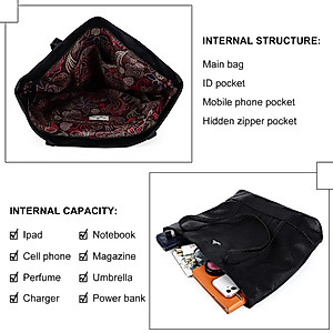 Tote Hobo Shoulder Bag for Women Casual Fashion Satchel Shopping Vegan Leather Purses and Handbags with matching wallet set…