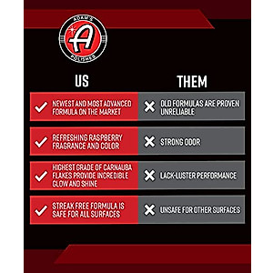 Adam's Spray Wax 16oz - Premium Infused Carnauba Car Wax Spray For Shine, Polish & Top Coat Paint Protection | Car Wash Enhancer & Clay Bar Lubricant | Car Boat Motorcycle RV Detailing