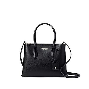 Kate Spade New York Eva Small Top Zip Satchel Crossbody Shoulder Bag Handbag, Black