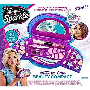 Cra-Z-Art Shimmer ‘n Sparkle All in One Beauty Compact Real Kids Makeup Kit