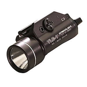 Streamlight 69110 TLR-1 300-Lumen Weapon Mounted Light with Rail Locating Keys for Glock Style, 1913 Picatinny, S&W 99/TSW, and Beretta 90two, Black