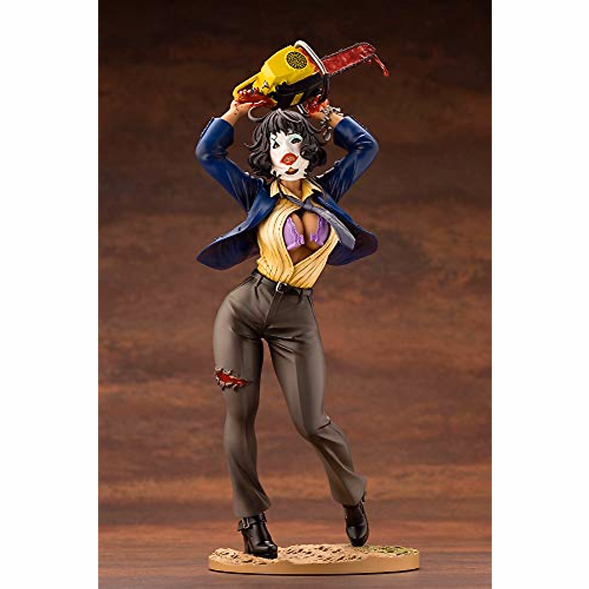 Kotobukiya The Texas Chainsaw Massacre Leatherface Chainsaw Dance BISHOUJO Statue