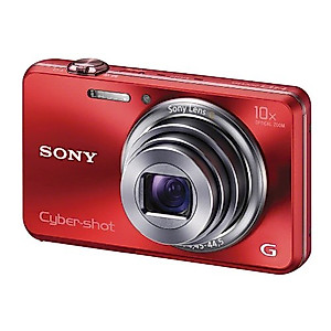 Sony Cyber-shot DSC-WX150 18.2 MP Exmor R CMOS Digital Camera with 10x Optical Zoom and 3.0-inch LCD (Red) (2012 Model)